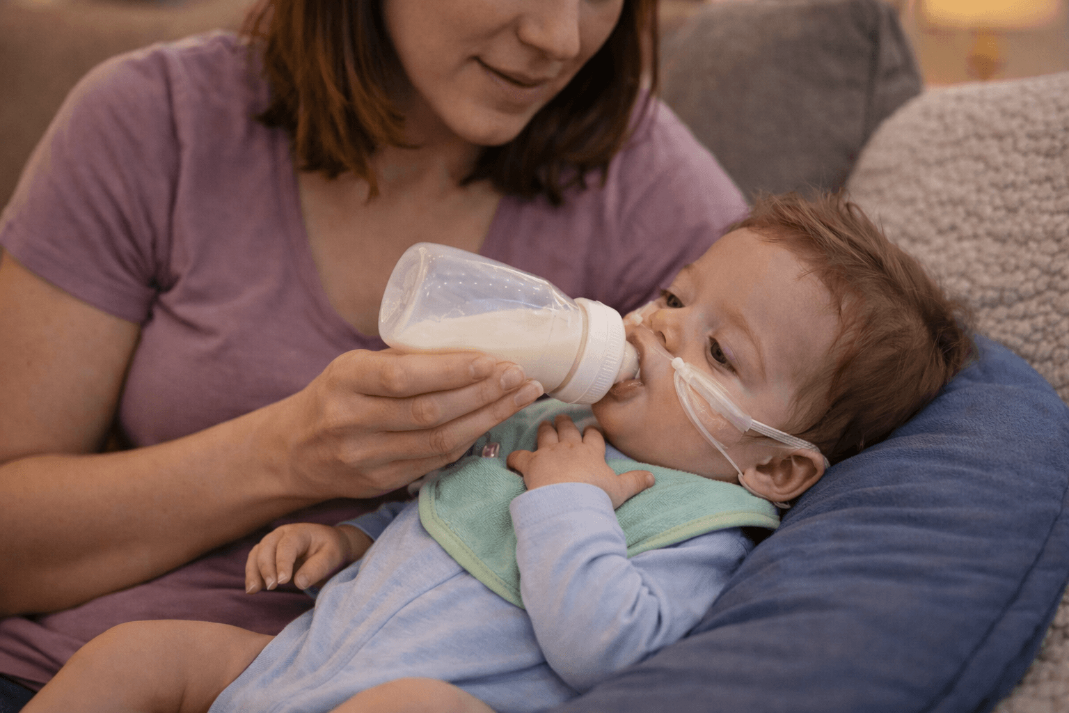 Bottle Feeding a Baby With Low Muscle Tone: Helpful Tips